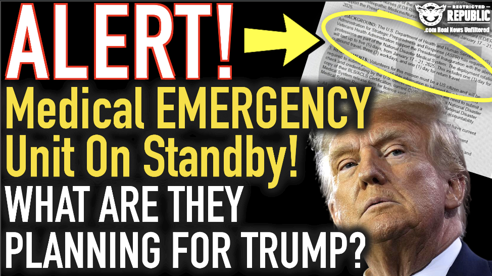 ALERT! Medical Emergency Unit On Standby! What Are They Planning For ...