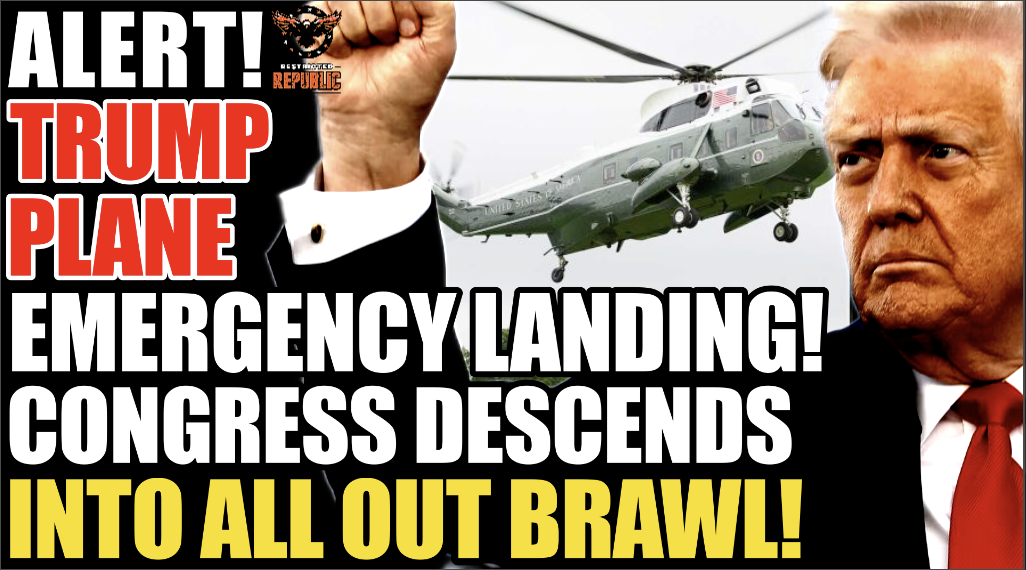 RED ALERT! Trump Plane Emergency Landing! Congress Descends Into All ...